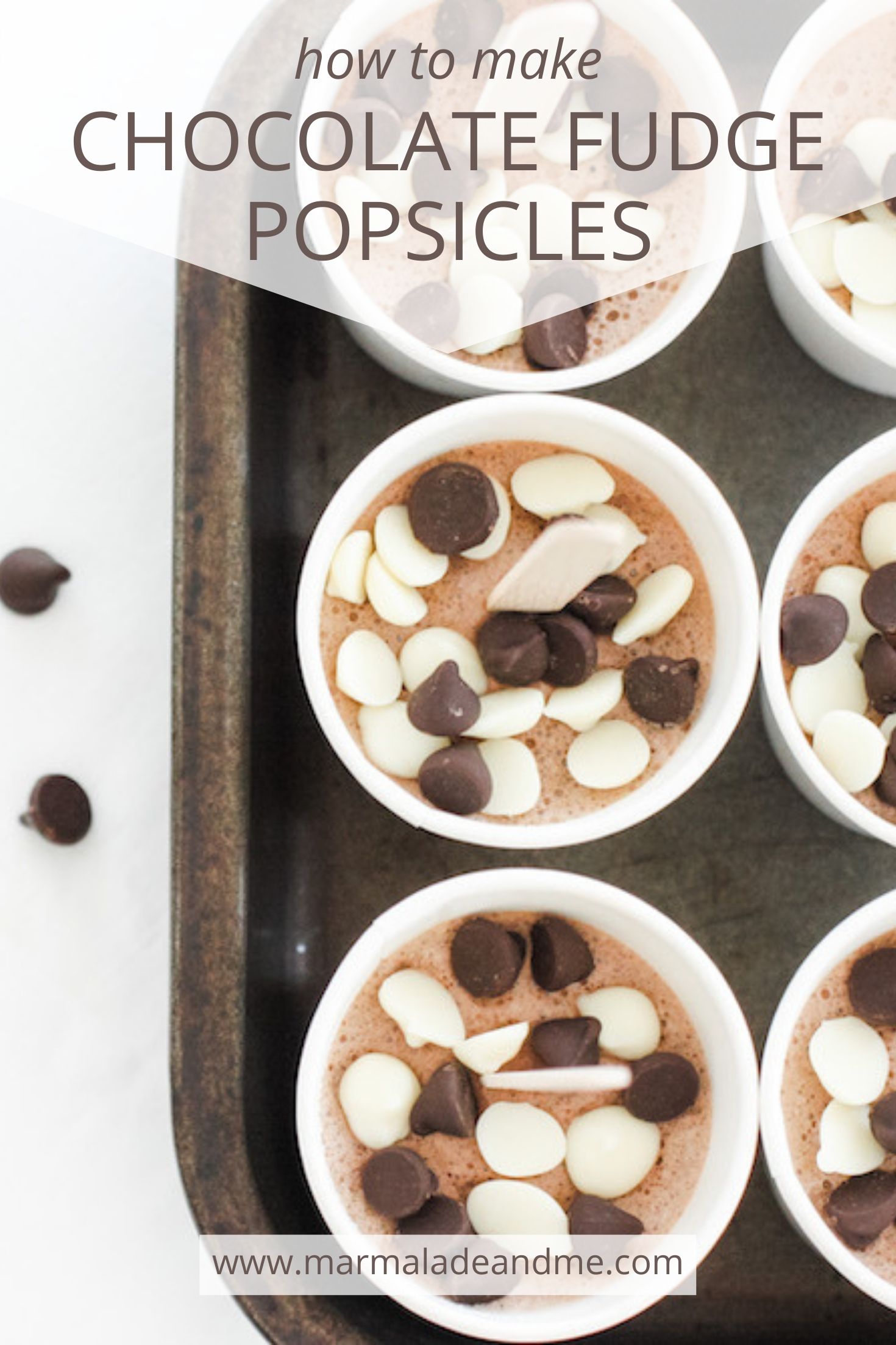 Chocolate Fudge Popsicles - marmalade & me