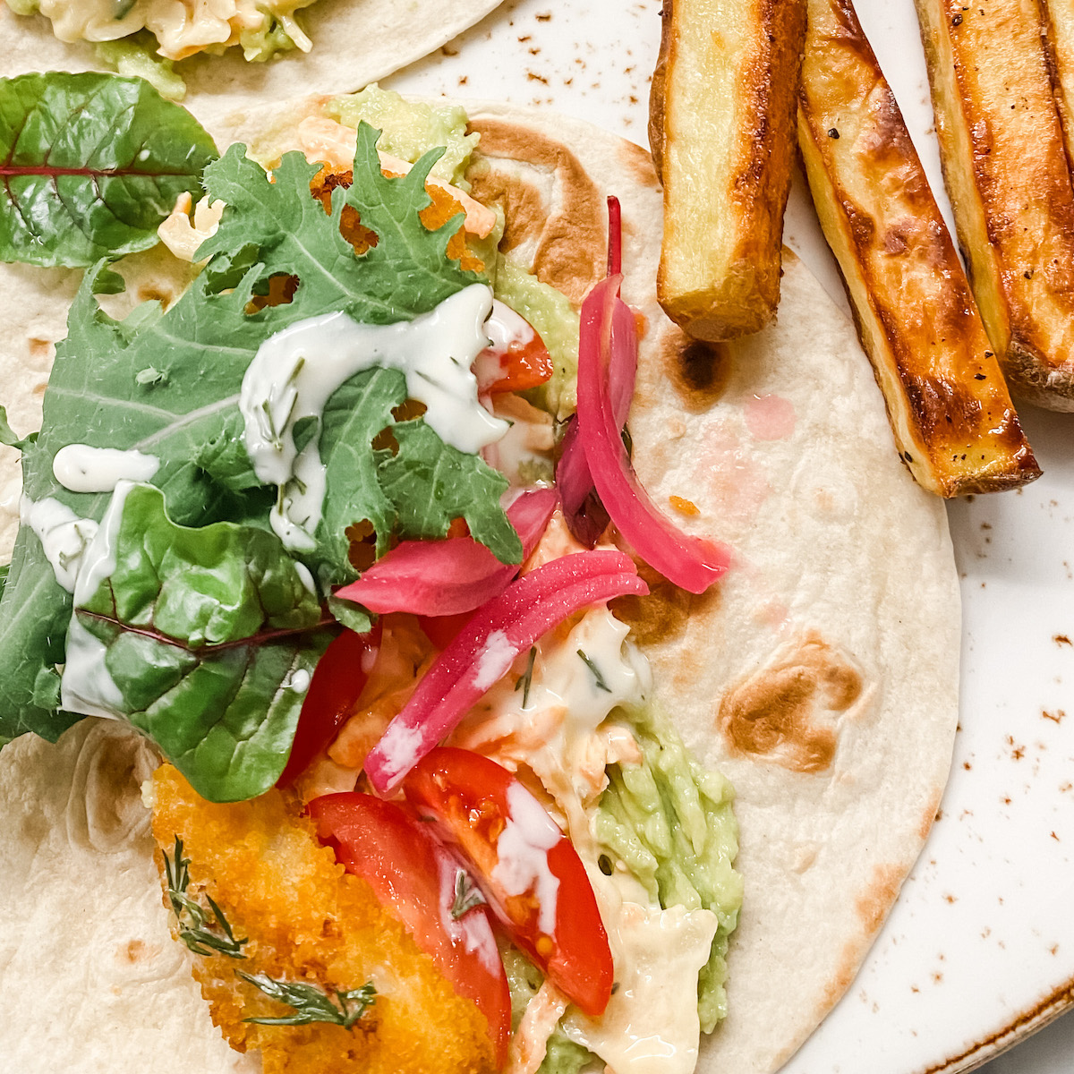 Fish Tacos With Flounder Fillets